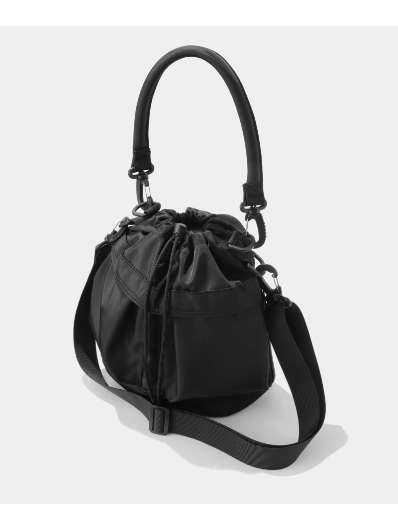 【楽天市場】2WAY巾着ショルダー LEPSIM レプシィム バッグ ショルダーバッグ ベージュ ブラック ホワイト ブルー【送料無料 ...