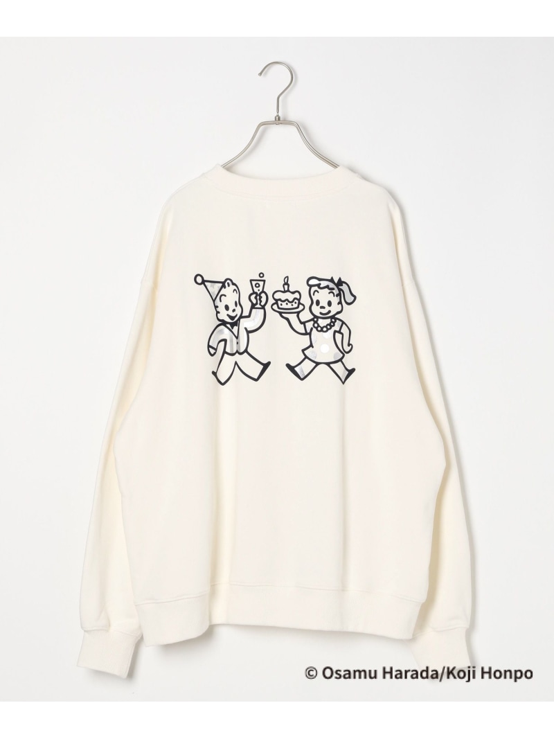 【楽天市場】【SALE／30%OFF】【OSAMU GOODS×LEPSIM】裏毛クループルオーバー LEPSIM レプシィム トップス カットソー・Tシャツ グレー ブラック ホワイト ...