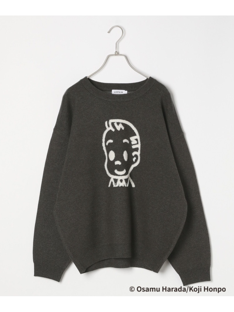 【楽天市場】【SALE／30%OFF】【OSAMU GOODS×LEPSIM】12ゲージ膨れニットプルオーバー LEPSIM レプシィム トップス ニット グレー ピンク レッド【RBA_E ...