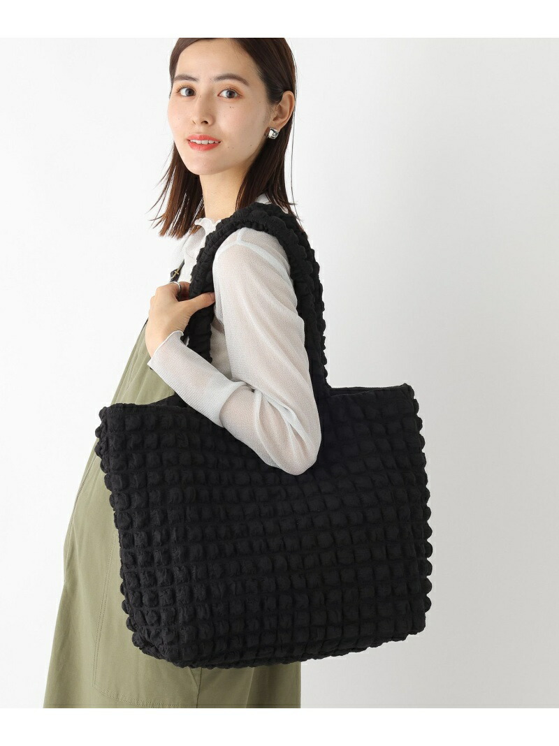 【楽天市場】【SALE／30%OFF】(W)MT/ポコポコTOTE LEPSIM レプシィム バッグ トートバッグ ホワイト ブラック【RBA ...