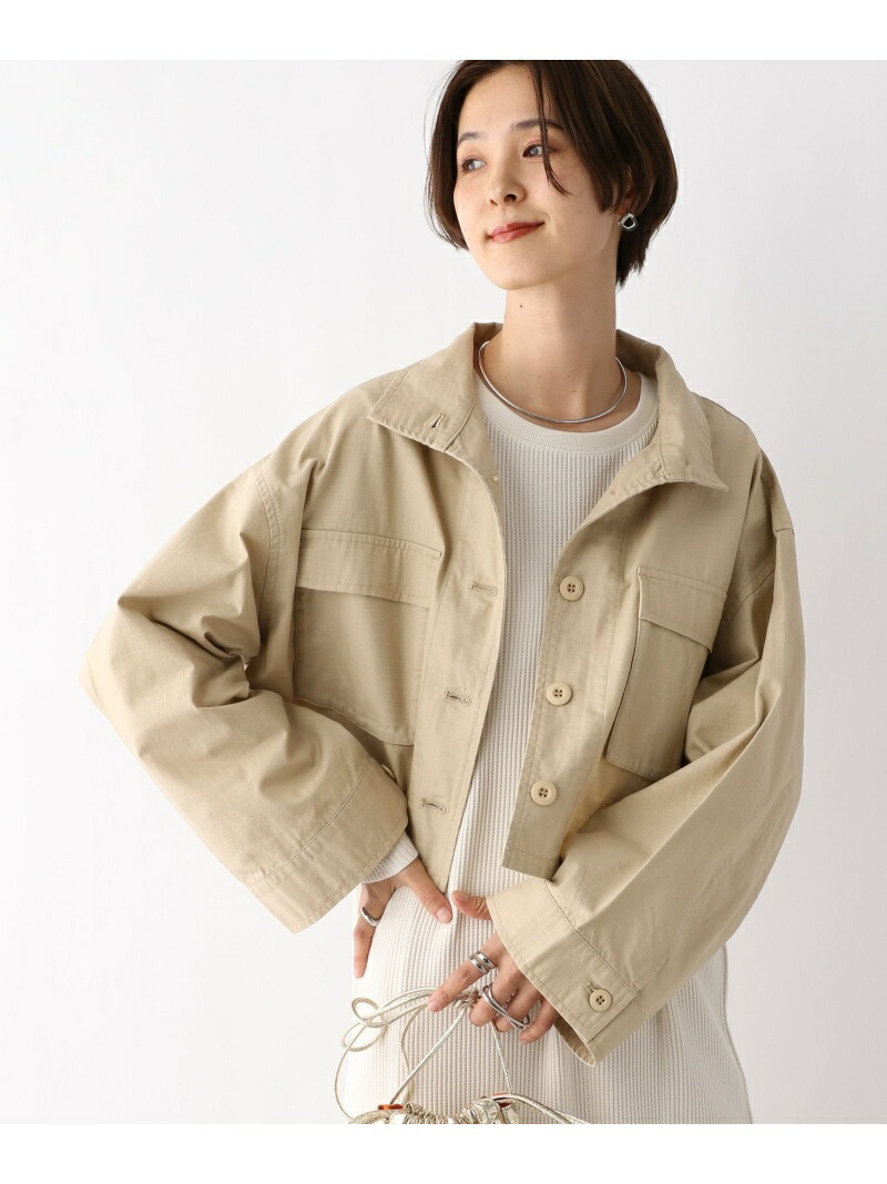 【楽天市場】【SALE／50%OFF】(W)ショートミリタリーJK LEPSIM レプシィム ジャケット・アウター ミリタリージャケット ...