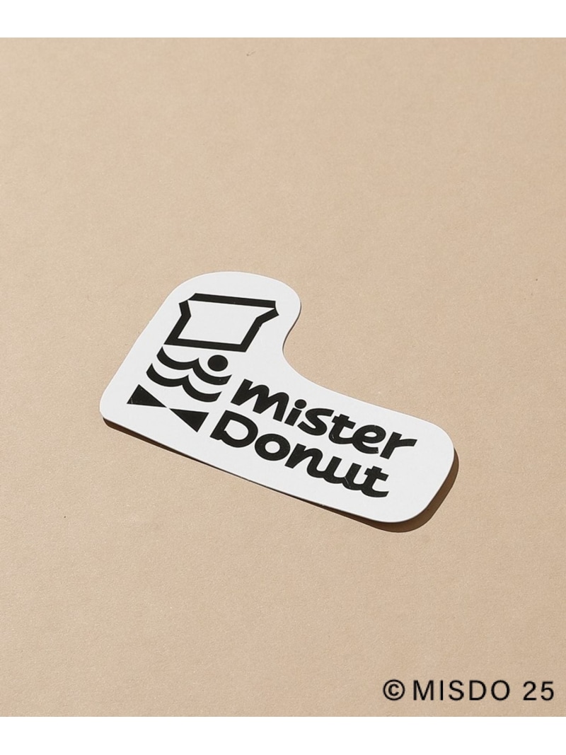 【楽天市場】【SALE／50%OFF】【Mister Donut×LEPSIM】ロゴステッカー LEPSIM レプシィム 文房具 その他の文房具 ホワイト ブラック ピンク【RBA_E ...