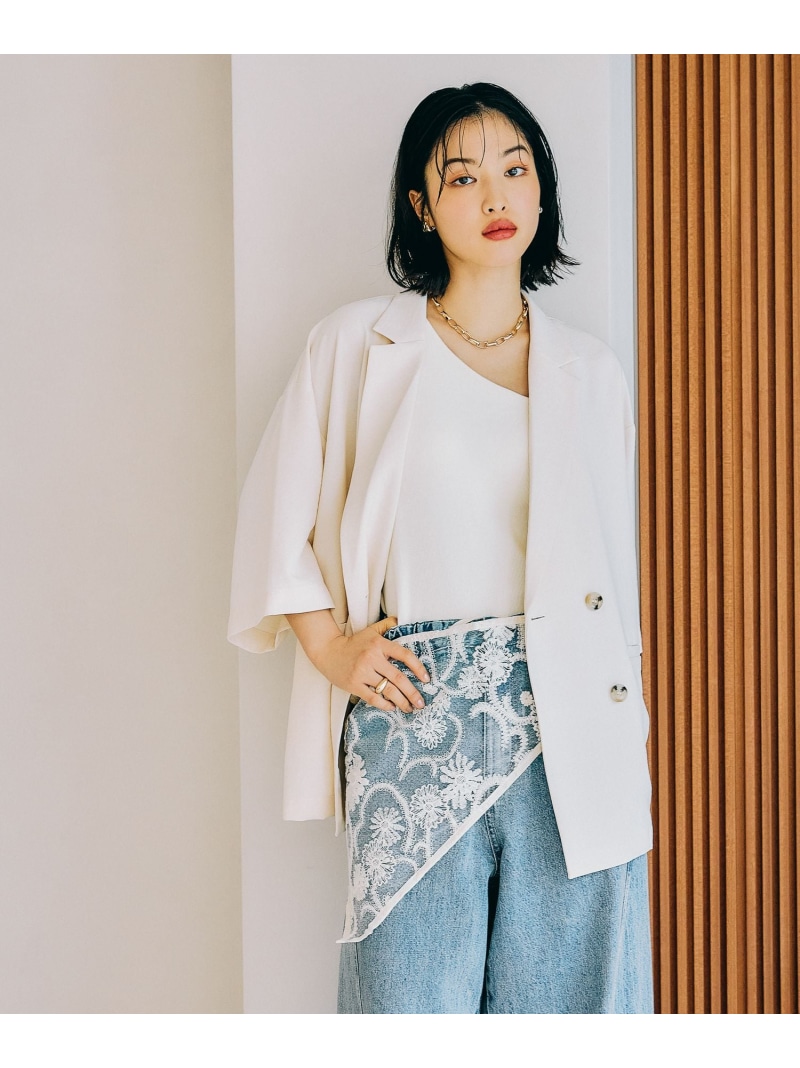 【楽天市場】【SALE／50%OFF】マルチWAYレーススカーフ LEPSIM レプシィム ファッション雑貨 スカーフ・バンダナ【RBA_E】[Rakuten Fashion]：LEPSIM ...