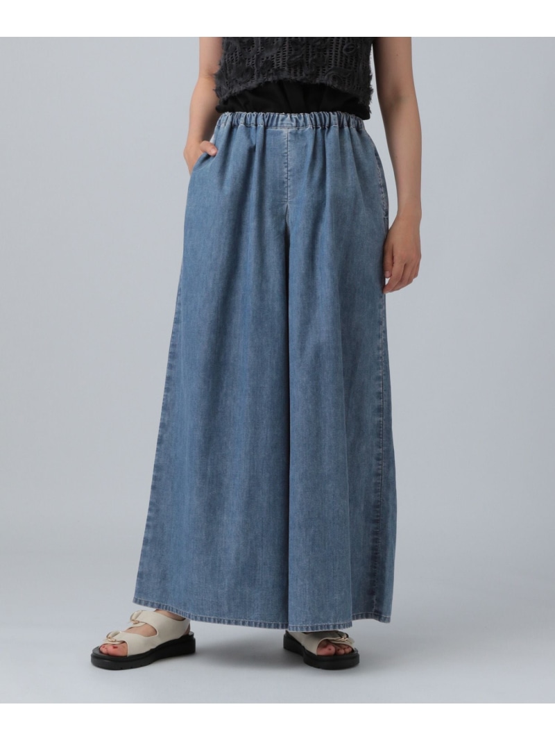 【楽天市場】デニムイージーパンツ LEPSIM レプシィム パンツ ジーンズ・デニムパンツ ブルー ネイビー グレー【送料無料 ...