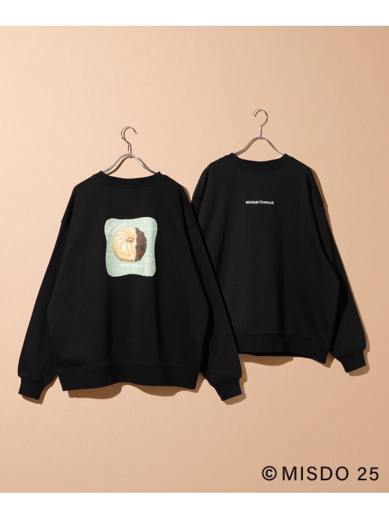 【楽天市場】【SALE／20%OFF】【Mister Donut×LEPSIM】イラストクループルオーバー LEPSIM レプシィム トップス スウェット・トレーナー ホワイト グレー ...