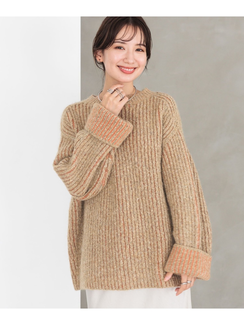 【楽天市場】【SALE／50%OFF】(W)3.5GハイショクリブPO LEPSIM レプシィム トップス ニット ベージュ グリーン グレー【RBA_E】[Rakuten Fashion ...