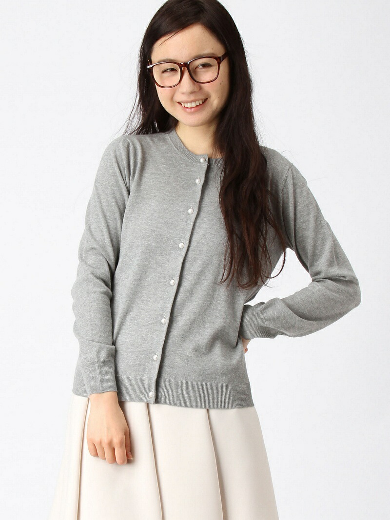 【楽天市場】【SALE／57%OFF】12GパールボタンクルーCD LEPSIM レプシィム ニット カーディガン ブラック ブルー ホワイト レッド【RBA_E】[Rakuten ...