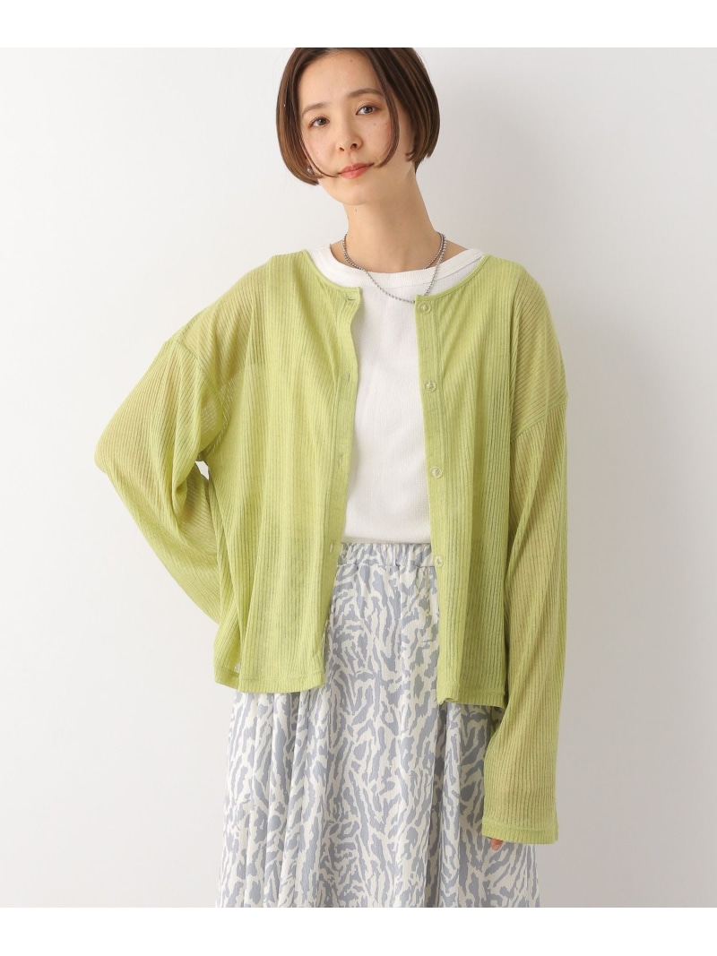 【楽天市場】【SALE／55%OFF】2WAYメッシュカーディガン LEPSIM レプシィム トップス カーディガン ブラック ホワイト ...