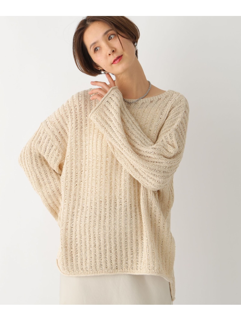 【楽天市場】【SALE／30%OFF】5ゲージテープヤーンニットプルオーバー LEPSIM レプシィム トップス ニット ベージュ ブルー ブラック【RBA_E】[Rakuten ...