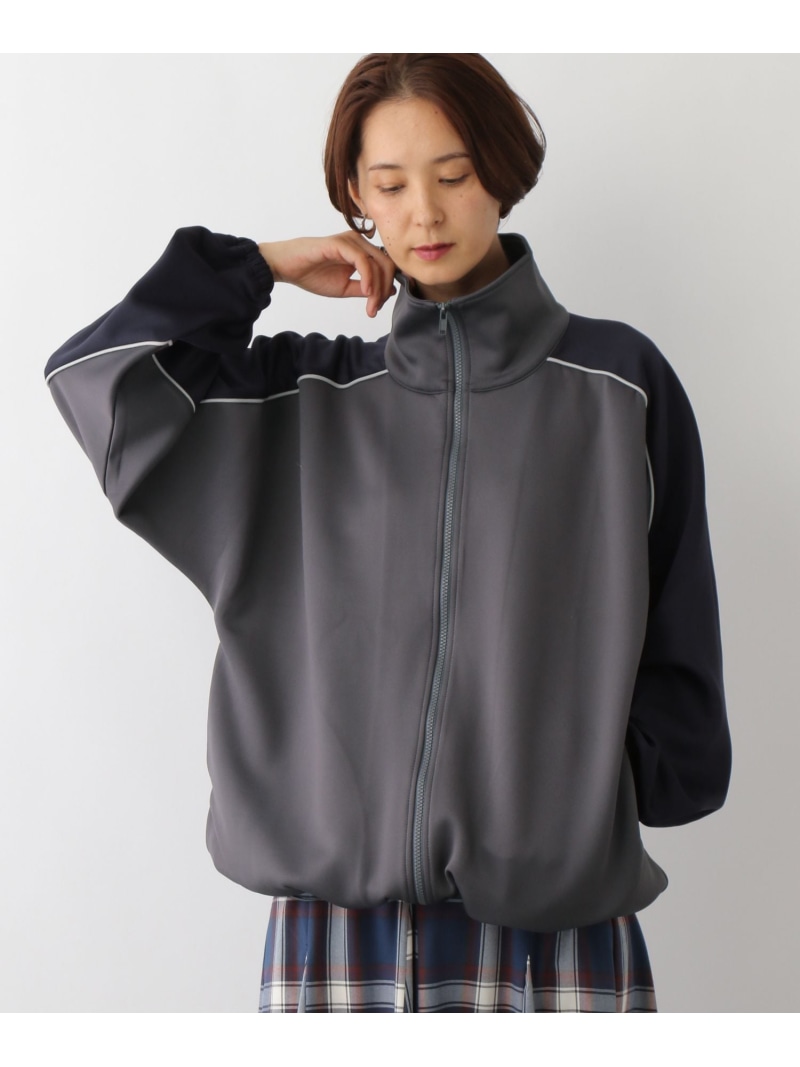 【楽天市場】【SALE／50%OFF】配色BIGジャケット LEPSIM レプシィム トップス カットソー・Tシャツ グレー パープル【RBA ...