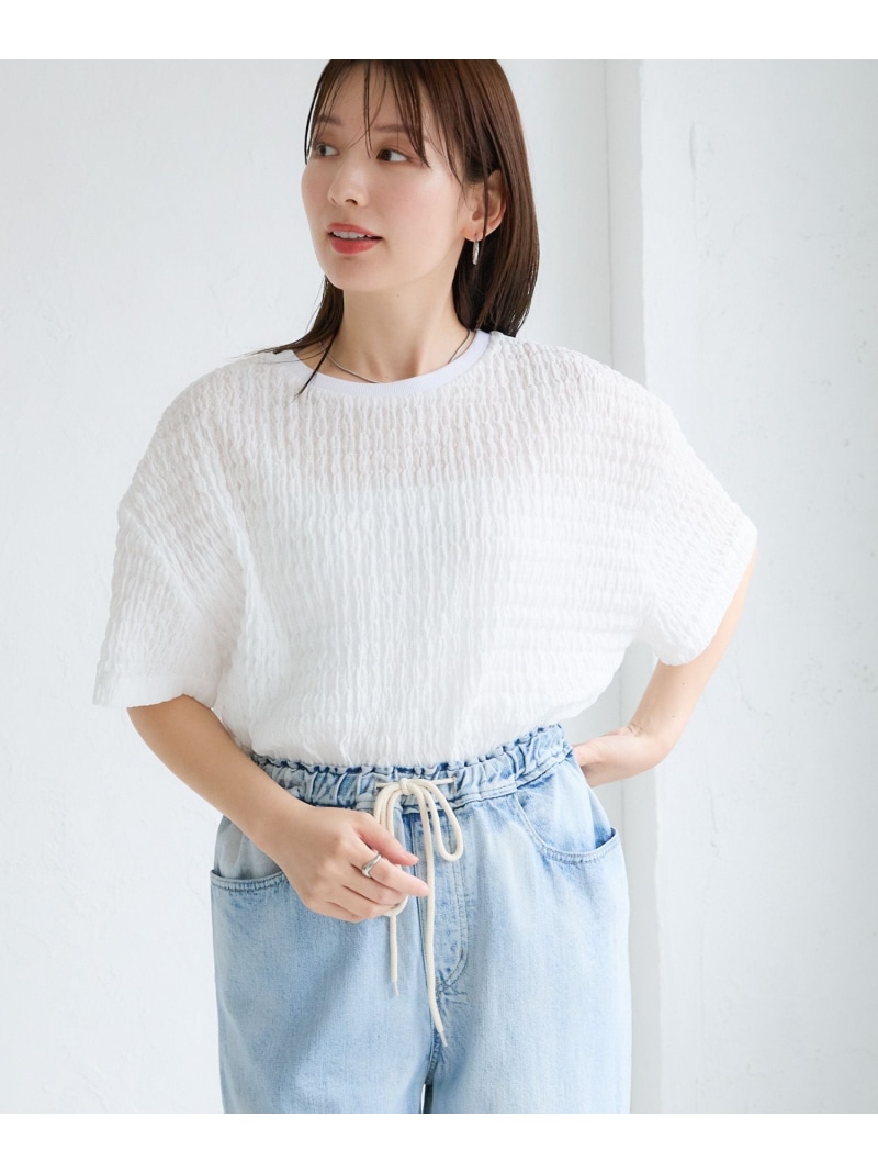 【楽天市場】【SALE／30%OFF】ポコポコプルオーバーSS LEPSIM レプシィム トップス カットソー・Tシャツ ホワイト ブルー ブラック【RBA_E】[Rakuten ...