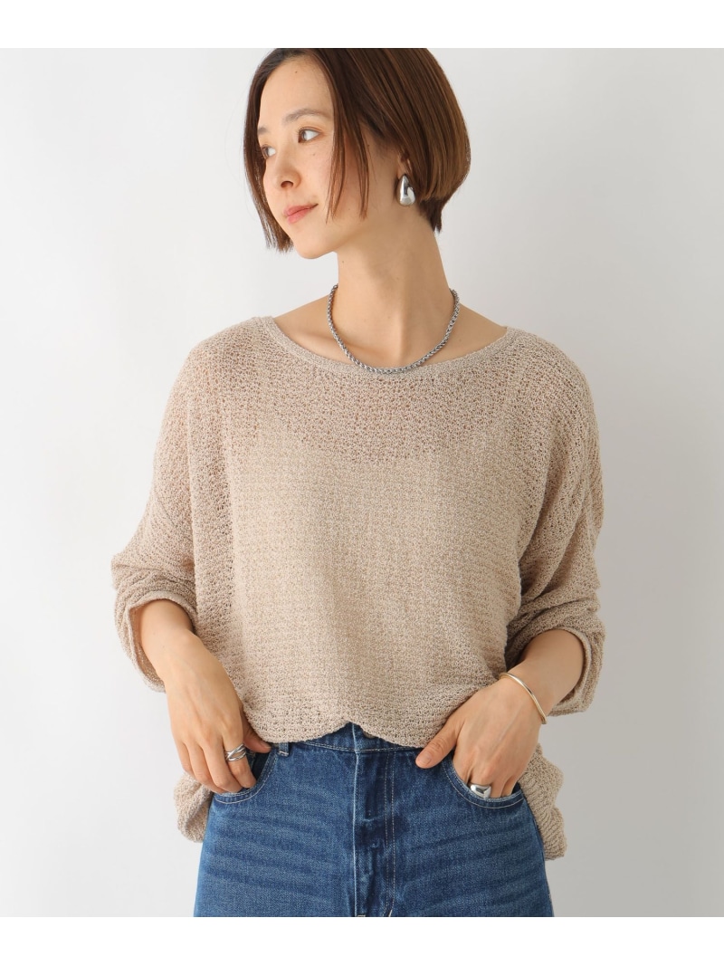 【楽天市場】【SALE／60%OFF】5ゲージ2WAYメッシュプルオーバー LEPSIM レプシィム トップス ニット ホワイト ブルー ベージュ グレー【RBA_E】[Rakuten ...