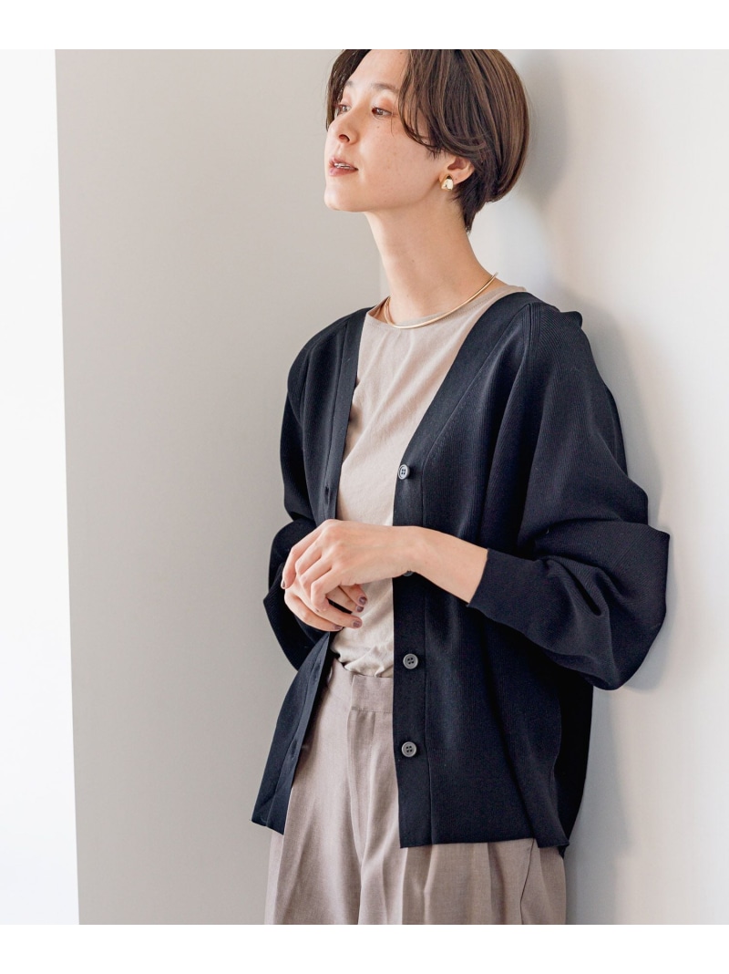 【楽天市場】【SALE／50%OFF】(W)14GスポンディッシュCD LEPSIM レプシィム トップス カーディガン グリーン グレー ...