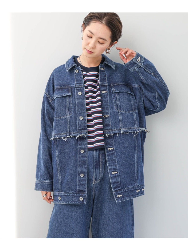 【楽天市場】【SALE／50%OFF】マルチWAYデニムジャケット LEPSIM レプシィム ジャケット・アウター デニムジャケット ブルー【RBA_E】【送料無料】[Rakuten ...