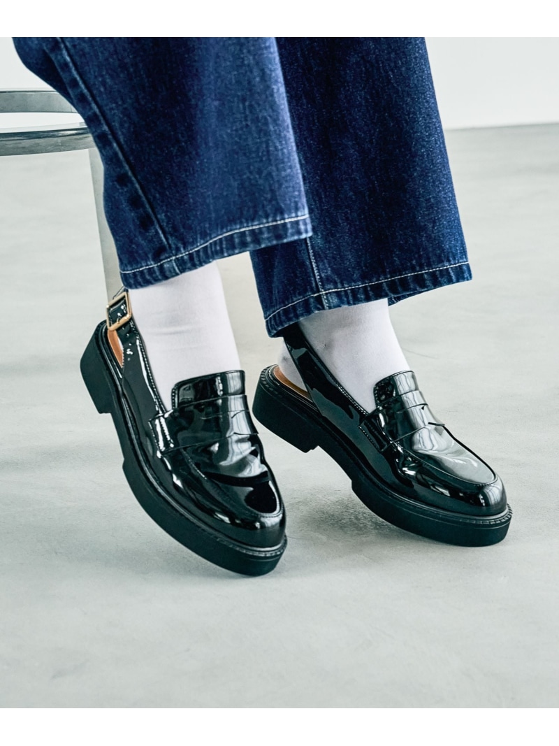 【楽天市場】【SALE／35%OFF】バックストラップローファー LEPSIM レプシィム シューズ・靴 ローファー ブラック ブラウン【RBA_E】【送料無料】[Rakuten ...