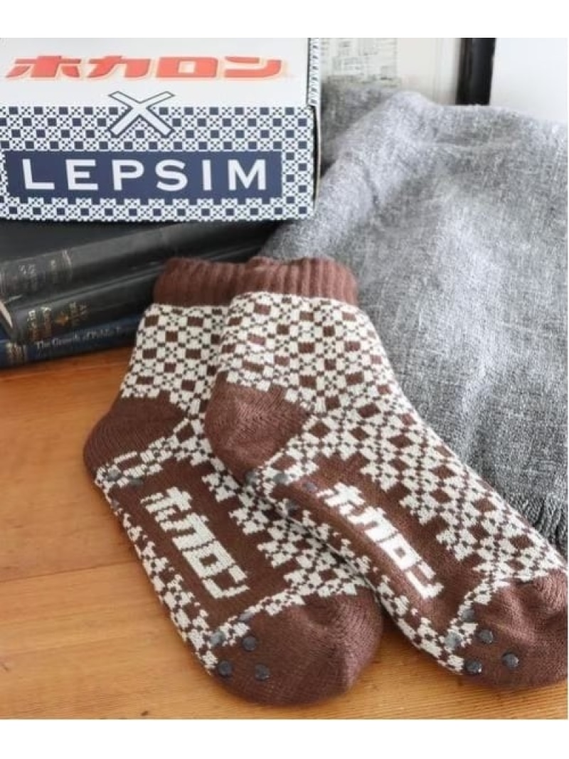 【楽天市場】【SALE／30%OFF】(W)LPホカロンソックスチェック LEPSIM レプシィム 靴下・レッグウェア 靴下 ネイビー レッド ブラウン【RBA_E】[Rakuten ...