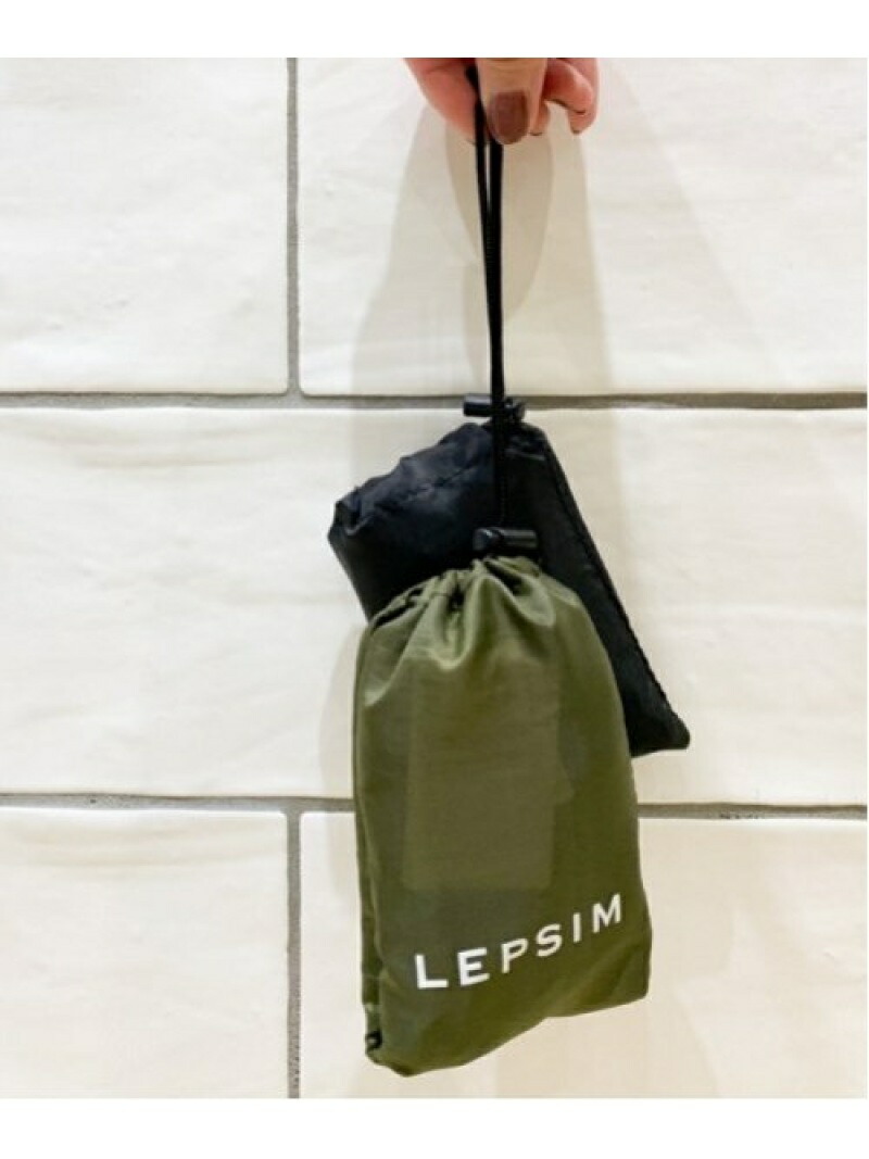 【楽天市場】【SALE／60%OFF】LPオリジナルエコBAG/M LEPSIM レプシィム バッグ その他のバッグ パープル ブラック ...