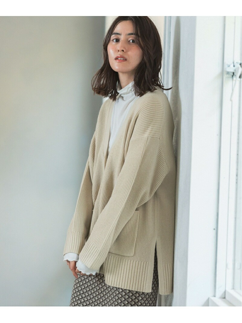 【楽天市場】【SALE／60%OFF】7GVネック満たされニットカーディガン LEPSIM レプシィム トップス カーディガン ホワイト ...