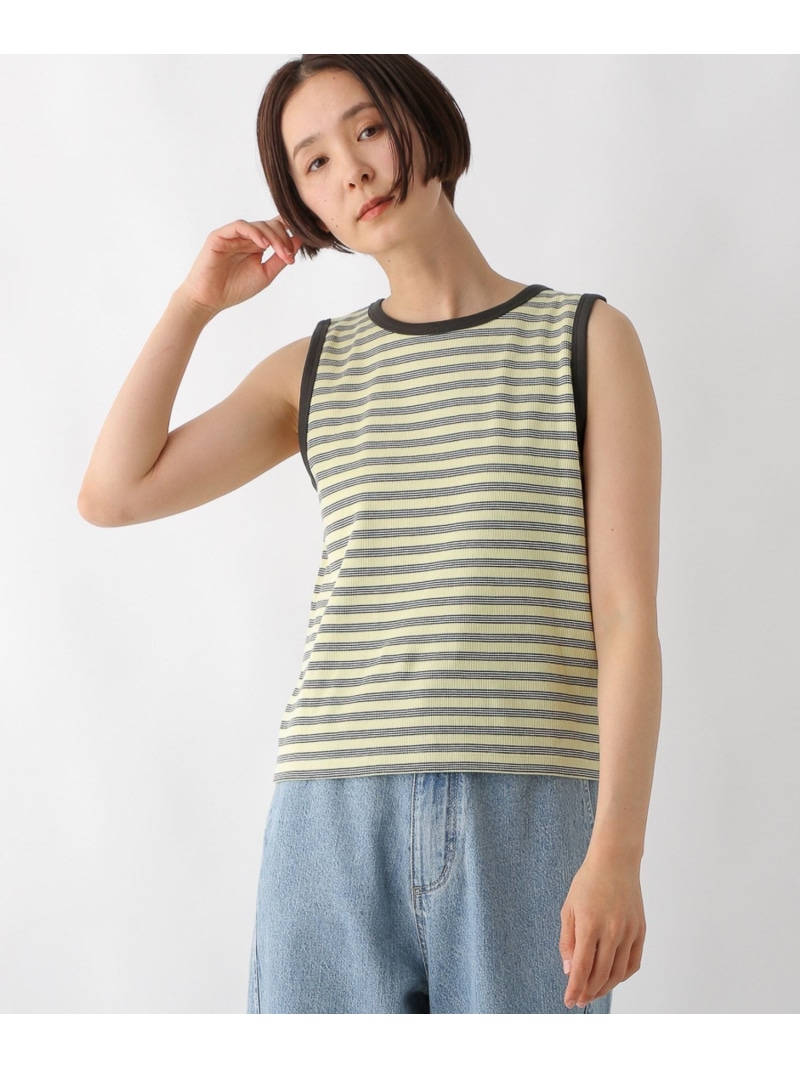 【楽天市場】【SALE／30%OFF】多機能ノースリタンク LEPSIM レプシィム トップス カットソー・Tシャツ イエロー グレー ...