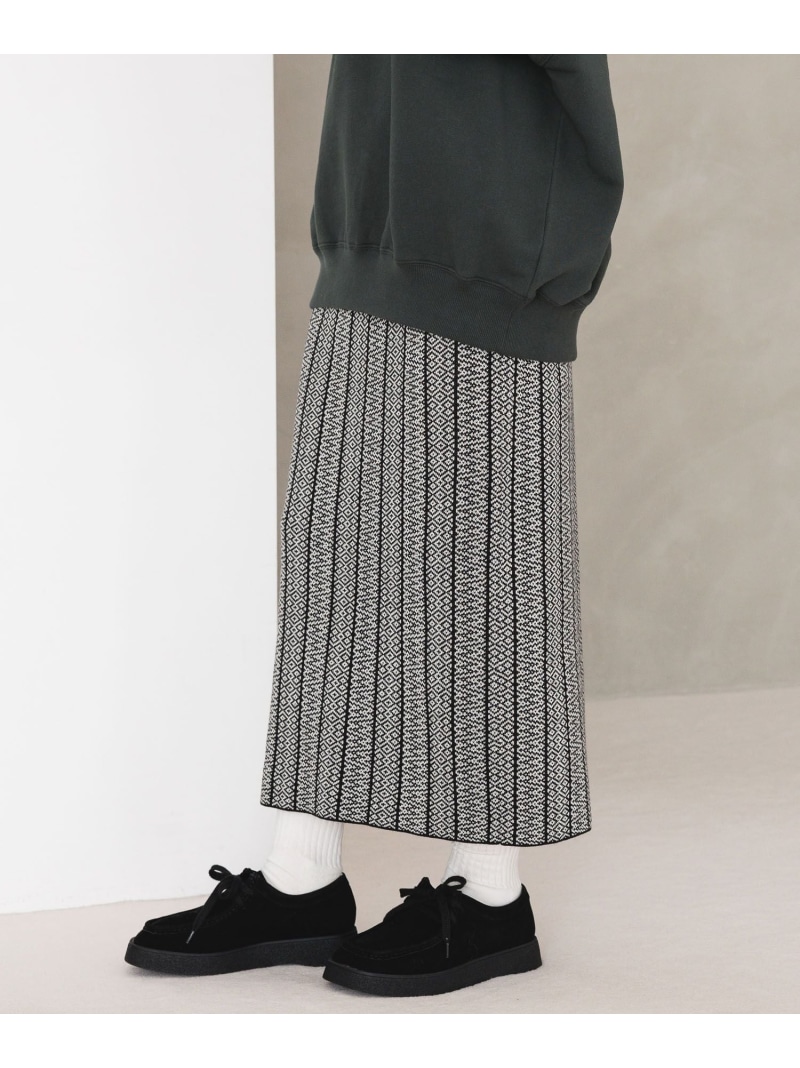 【楽天市場】【SALE／50%OFF】(W)12GジャガードナローSK LEPSIM レプシィム スカート ロング・マキシスカート ブラック ブラウン ブルー【RBA_E】[Rakuten ...