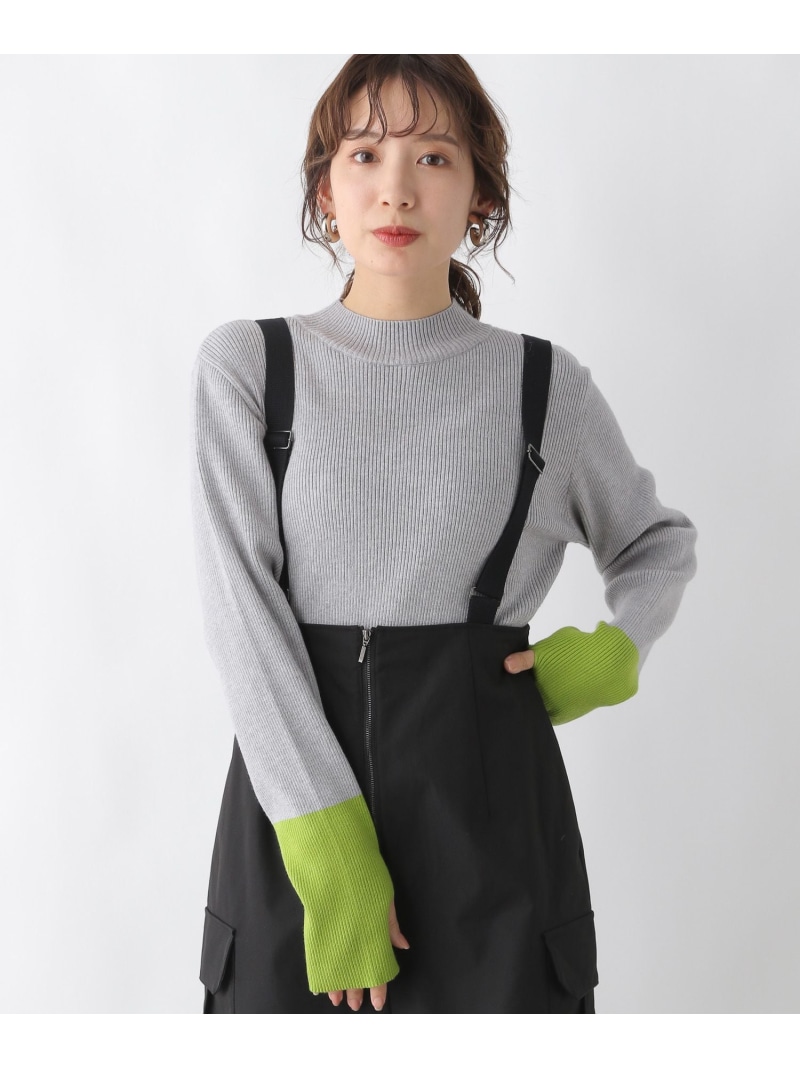 【楽天市場】12ゲージ配色リブハイネックプルオーバー LEPSIM レプシィム トップス ニット ブラック ホワイト ブルー レッド グレー【送料無料】[Rakuten Fashion ...