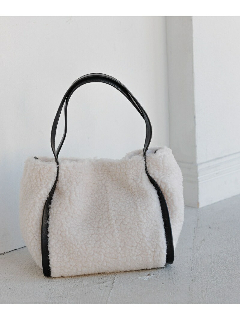 【楽天市場】【SALE／46%OFF】(W)ボアソフト2WAYBAG LEPSIM レプシィム バッグ ショルダーバッグ ブラック ブラウン ...