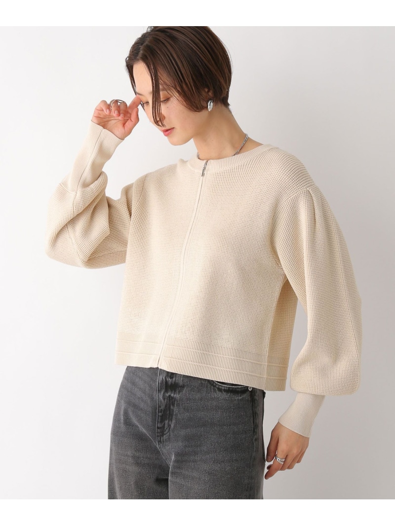 【楽天市場】【SALE／50%OFF】12ゲージカノコZIPカーディガン LEPSIM レプシィム トップス ニット ホワイト グレー【RBA ...