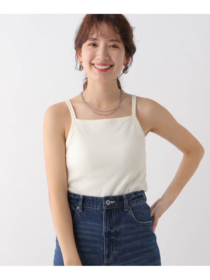 【楽天市場】【SALE／30%OFF】カップ付きアメスリキャミ LEPSIM レプシィム トップス その他のトップス ホワイト グレー【RBA_E】[Rakuten Fashion ...