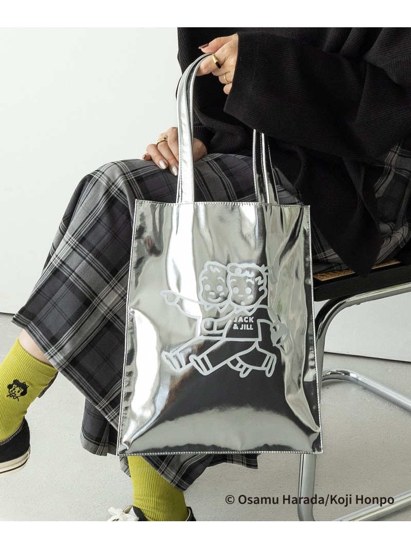 【楽天市場】【OSAMU GOODS×LEPSIM】トートバッグ LEPSIM レプシィム バッグ トートバッグ ゴールド シルバー ...