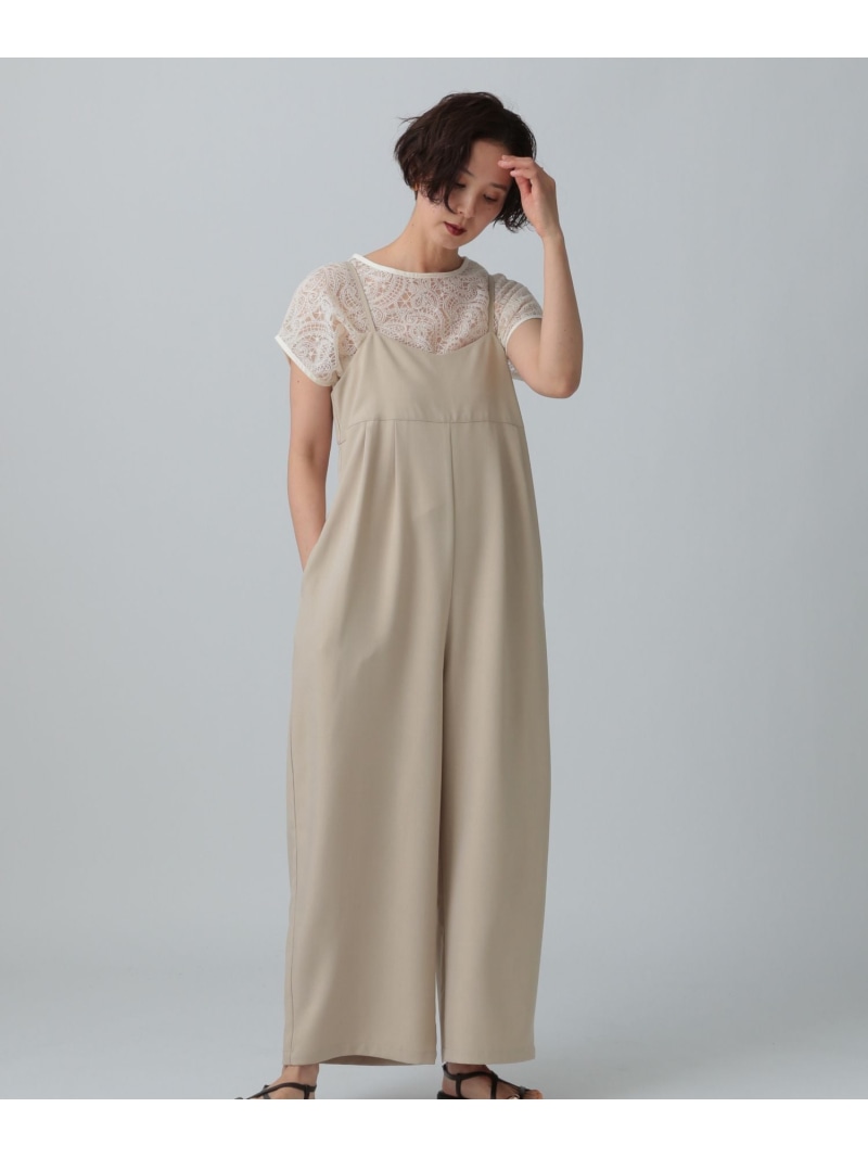 【楽天市場】コクーンサロペット LEPSIM レプシィム オールインワン・オーバーオール オーバーオール・サロペット グレー ブラック【先行予約】*【送料無料】[Rakuten Fashion ...