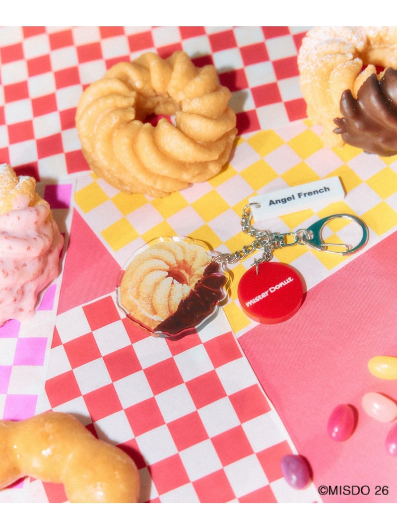 【楽天市場】【Mister Donut】ドーナツチャーム LEPSIM レプシィム ファッション雑貨 チャーム・キーチェーン【先行予約】*[Rakuten Fashion]：LEPSIM／レプシィム