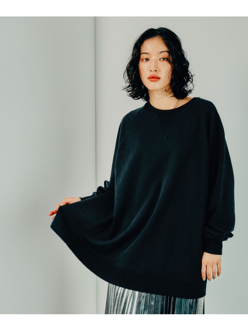 【楽天市場】【SALE／30%OFF】BIG裏毛チュニック LEPSIM レプシィム トップス その他のトップス グレー ブラック ホワイト【RBA_E】【送料無料】[Rakuten ...