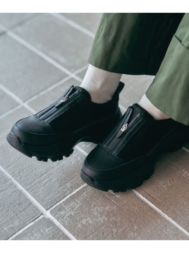【楽天市場】センタージップスニーカー LEPSIM レプシィム シューズ・靴 スニーカー ブラック【送料無料】[Rakuten Fashion ...