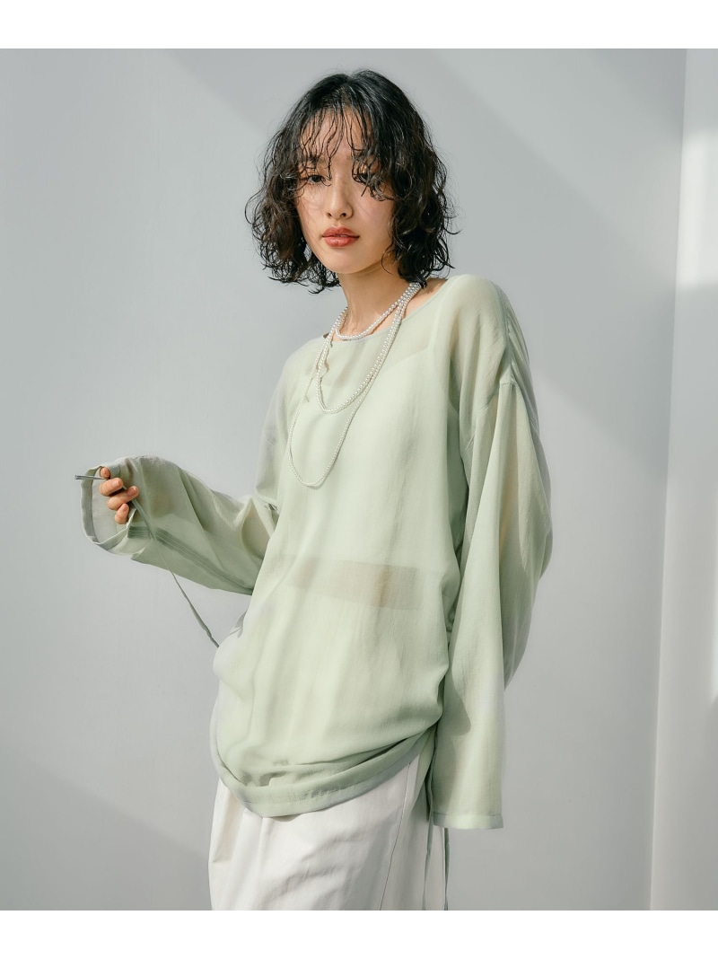 【楽天市場】【SALE／50%OFF】2WAYシアードロストチュニック LEPSIM レプシィム トップス その他のトップス ブラック グリーン ベージュ【RBA_E】[Rakuten ...