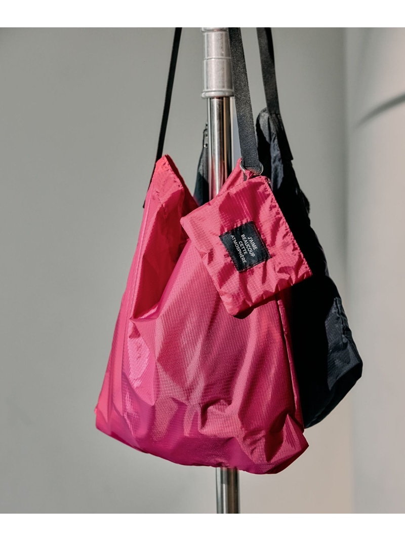 【楽天市場】【SALE／55%OFF】パッカブルショルダー LEPSIM レプシィム バッグ ショルダーバッグ グレー ブラック ホワイト ...