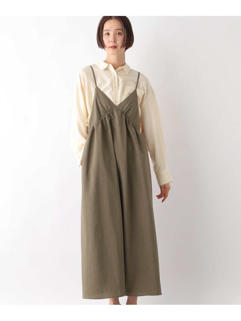 【楽天市場】【SALE／55%OFF】2WAYギャザーキャミワンピース LEPSIM レプシィム ワンピース・ドレス ワンピース ブラック【RBA_E】[Rakuten Fashion ...