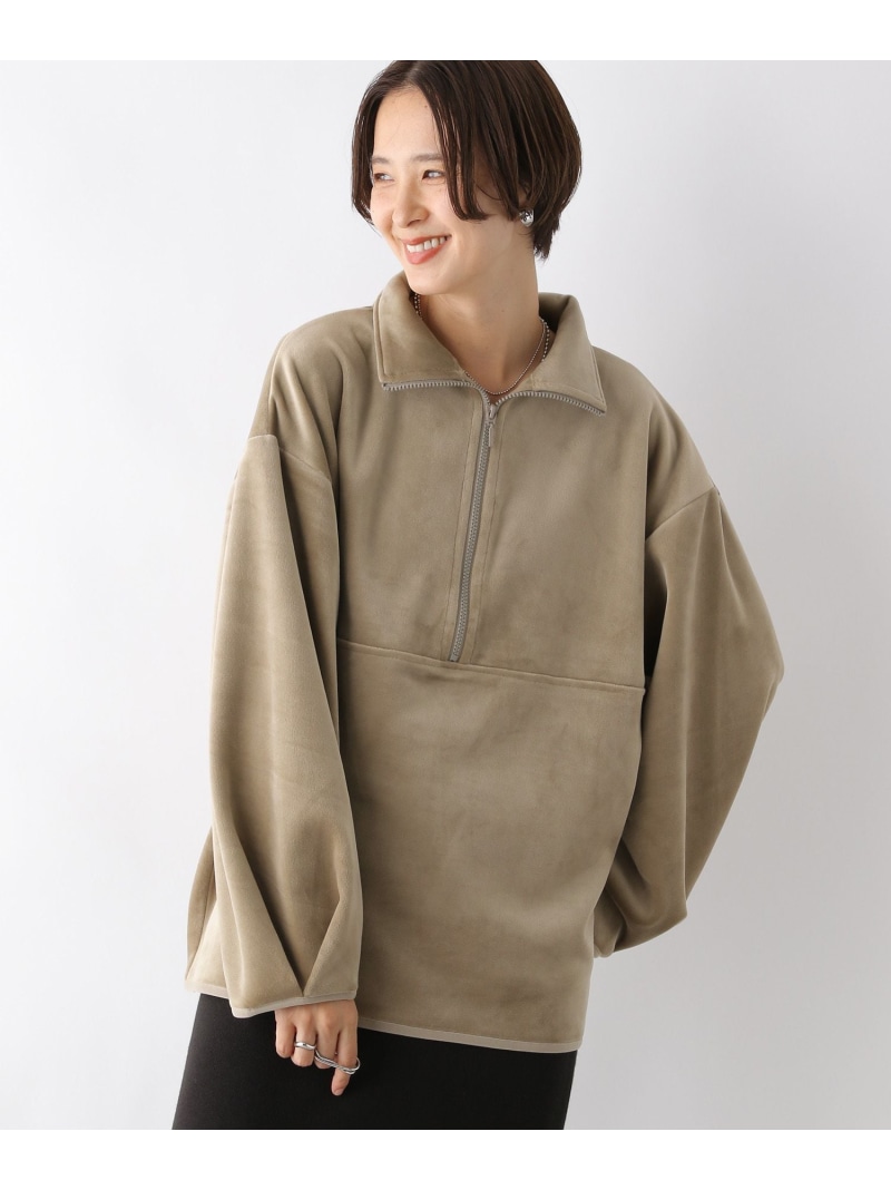 【楽天市場】【SALE／30%OFF】(W)シャギーハーフジップPO LEPSIM レプシィム トップス その他のトップス ベージュ グレー ホワイト【RBA_E】【送料無料】[Rakuten ...
