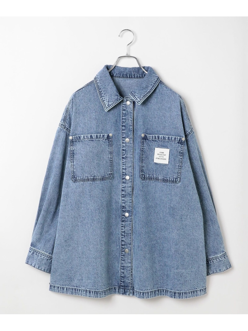 【楽天市場】BIGデニムシャツ2 LEPSIM レプシィム トップス シャツ・ブラウス ブルー【送料無料】[Rakuten Fashion]：LEPSIM／レプシィム