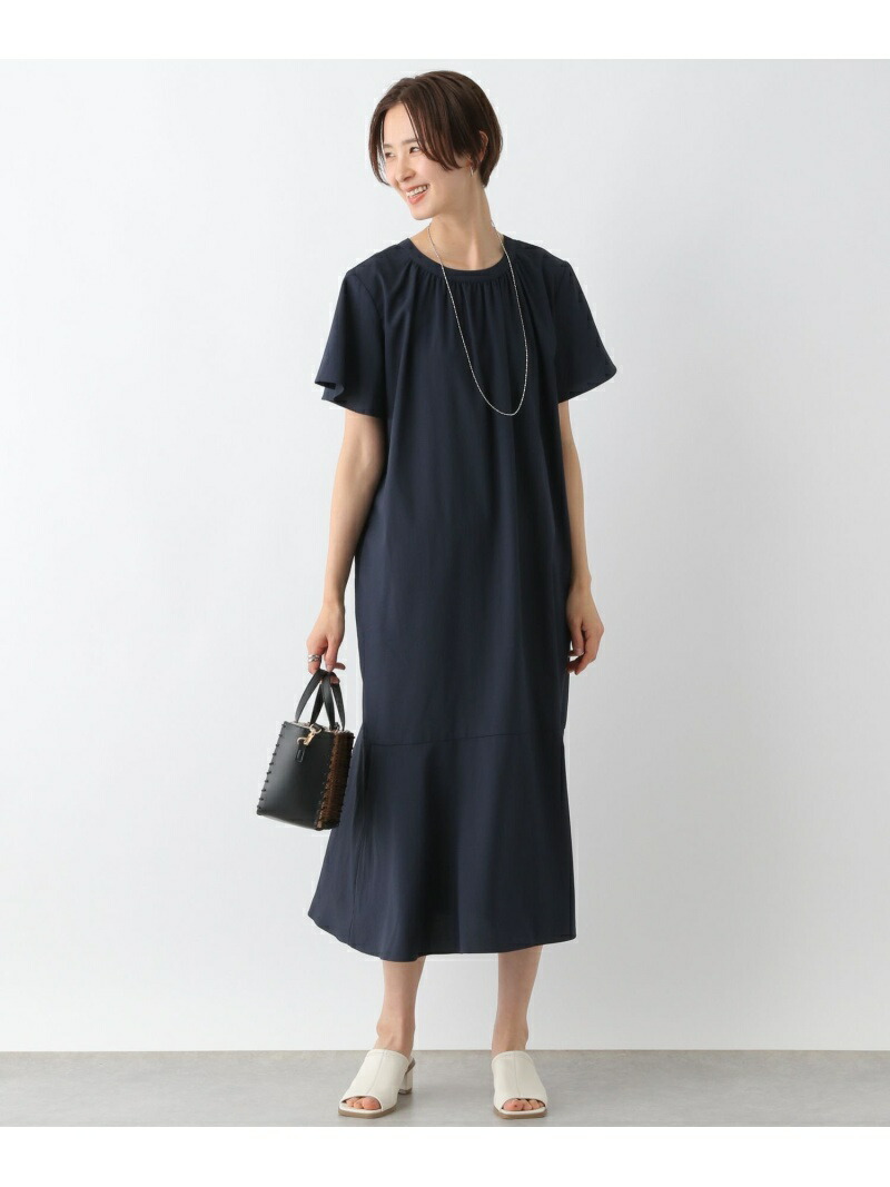 【楽天市場】【SALE／30%OFF】NL/2WAYギャザーOP LEPSIM レプシィム ワンピース・ドレス ワンピース ネイビー イエロー ...