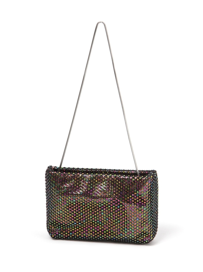 【楽天市場】【SALE／50%OFF】CSキラキラネットBAG LEPSIM レプシィム バッグ ハンドバッグ ブラック ホワイト【RBA_E ...