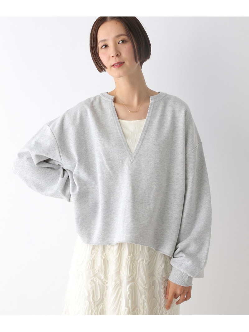 【楽天市場】【SALE／50%OFF】深Vネックプルオーバー LEPSIM レプシィム トップス カットソー・Tシャツ ホワイト グレー【RBA_E】[Rakuten Fashion ...