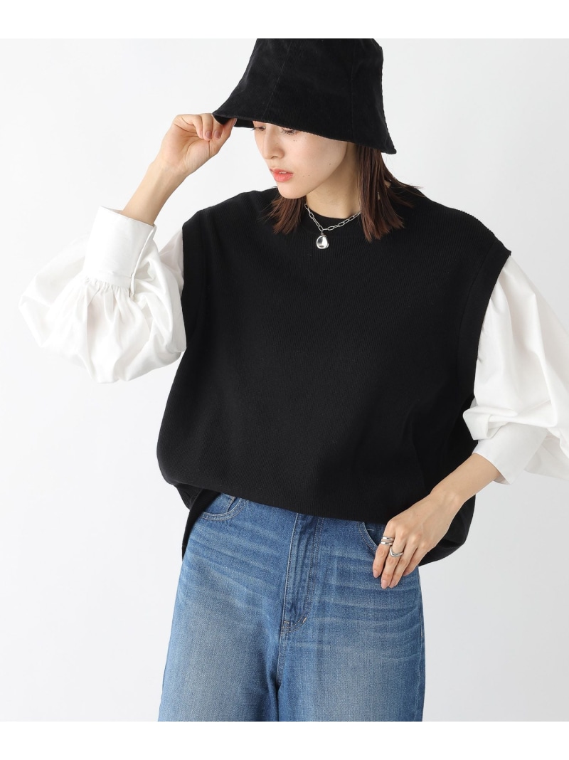 【楽天市場】【SALE／20%OFF】(W)12GソデパフキリカエPO LEPSIM レプシィム トップス ニット ブラック ベージュ ブラウン オレンジ【RBA_E】【送料無料 ...