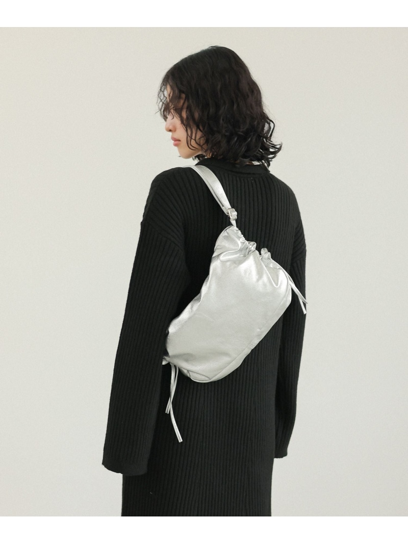 【楽天市場】【SALE／55%OFF】リボンドロストショルダー LEPSIM レプシィム バッグ ショルダーバッグ ブラック シルバー【RBA ...