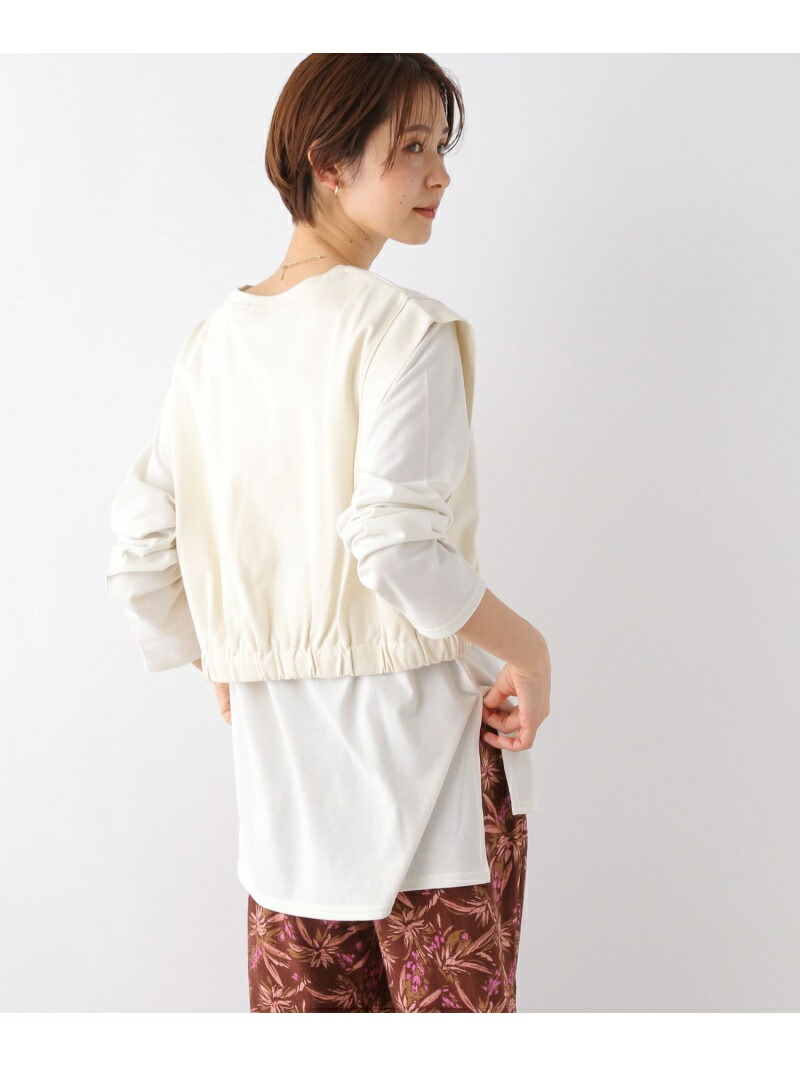 【楽天市場】【SALE／50%OFF】(W)ショートPO2PセットLS LEPSIM レプシィム トップス カットソー・Tシャツ ベージュ ...