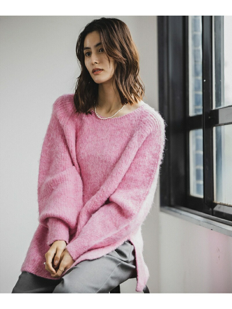 【楽天市場】【SALE／50%OFF】(W)5GシャギーボートNPO LEPSIM レプシィム トップス ニット ピンク ベージュ ブルー【RBA_E】[Rakuten Fashion ...