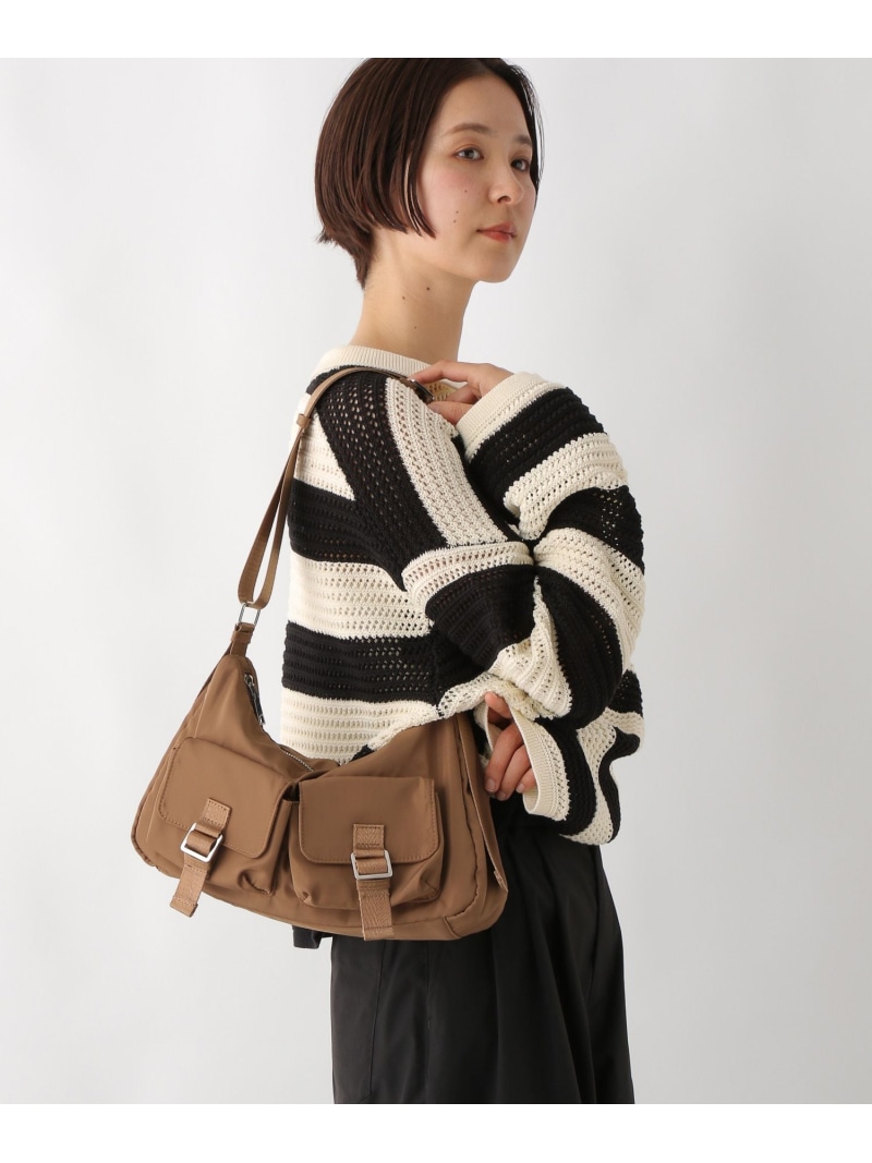 【楽天市場】【SALE／60%OFF】ダブルポケットショルダー LEPSIM レプシィム バッグ ショルダーバッグ ブラウン ブラック【RBA ...