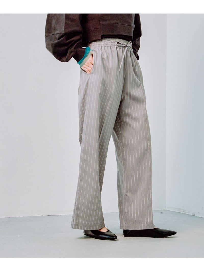 【楽天市場】【SALE／50%OFF】Wウエストイージーパンツ LEPSIM レプシィム パンツ その他のパンツ ブラック グレー ベージュ【RBA_E】[Rakuten Fashion ...