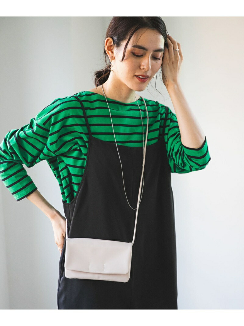 【楽天市場】【SALE／30%OFF】(W)オサイフショルダーバッグ LEPSIM レプシィム バッグ ショルダーバッグ イエロー ブラック ...