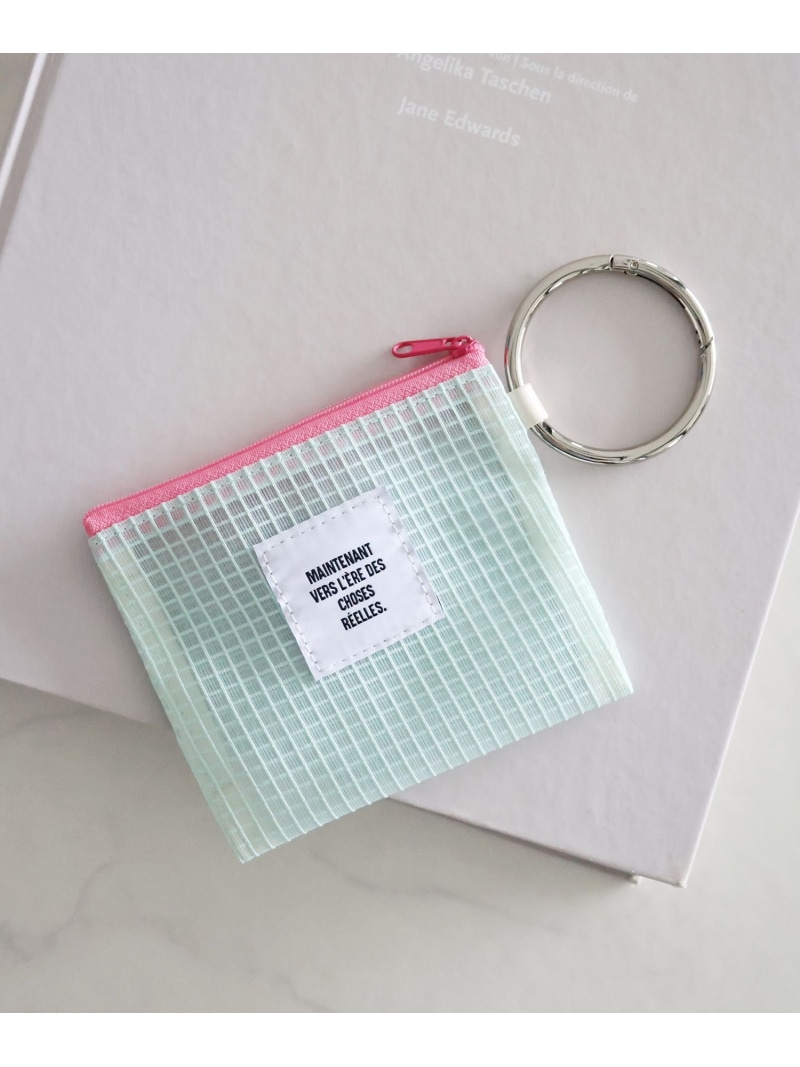 【楽天市場】【SALE／35%OFF】カラビナメッシュポーチ LEPSIM レプシィム 財布・ポーチ・ケース ポーチ ホワイト ブラック グリーン【RBA_E】[Rakuten Fashion ...