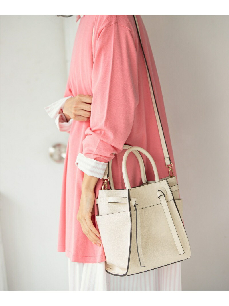 【楽天市場】【SALE／20%OFF】(W)ゼロカル2WAY BAG LEPSIM レプシィム バッグ ショルダーバッグ グリーン ホワイト ...